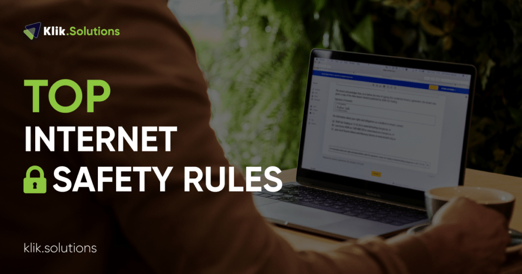 ️ List of Internet Safety Tips for Everyone | Klik Solutions